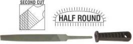 FILE - HALF ROUND 2nd Cut